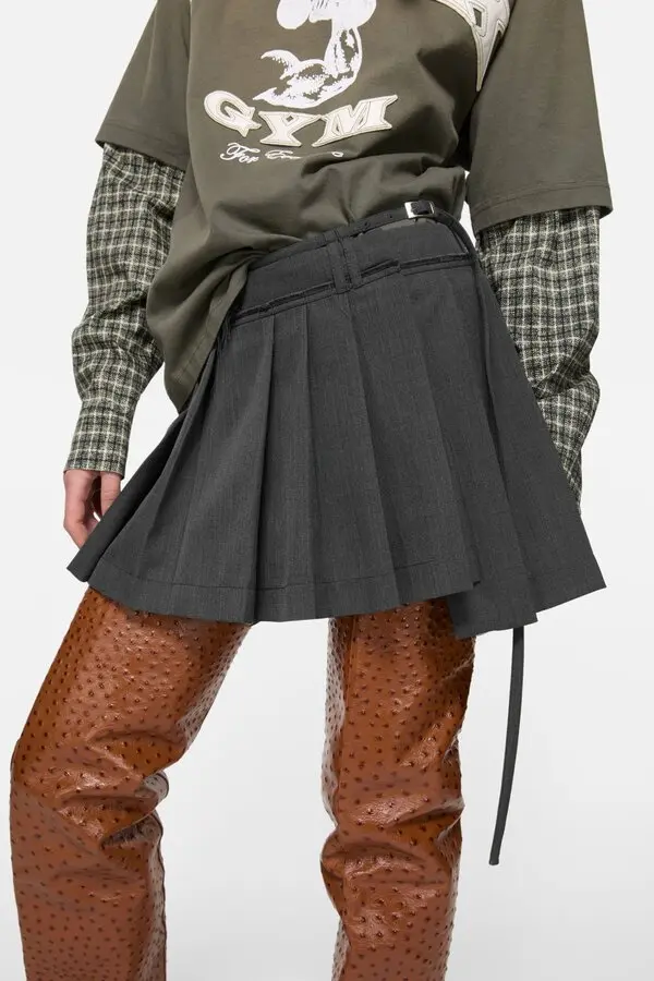 Acne Studios Pleated Skirt