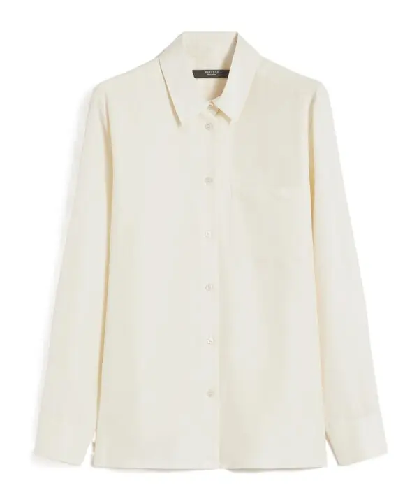 Max Mara Long-sleeved Shirt - Raw