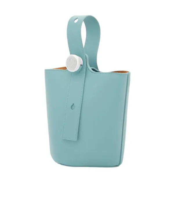 Loewe Pebble Mini Bucket Bag - Aqua