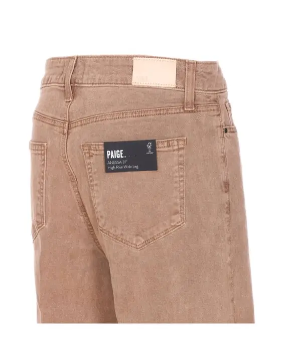 Paige Anessa High-rise Wide-leg Jeans
