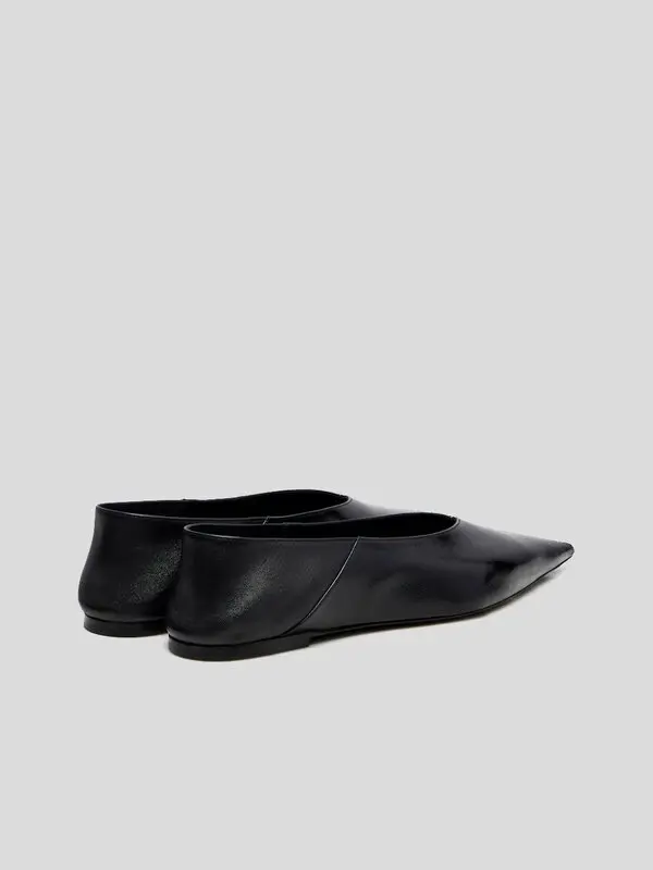 Saint Laurent Pointed Toe Slip-on Flats