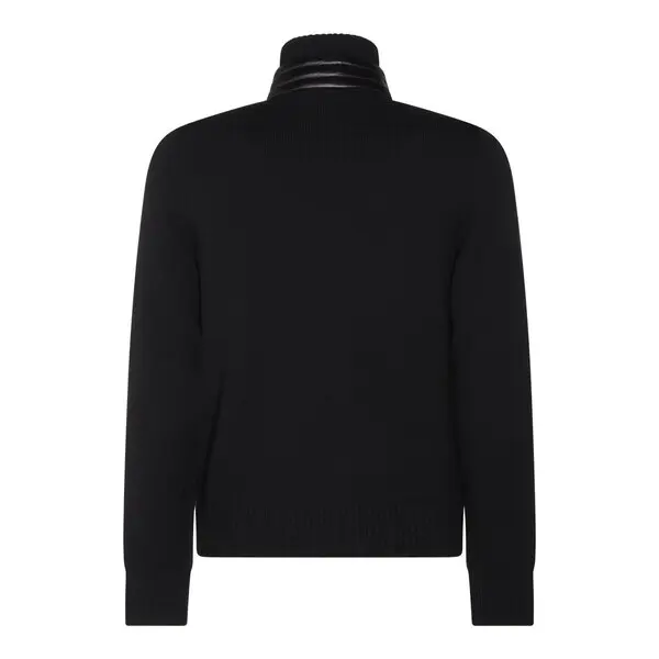 Moncler Padded Zip-up Cardigan - Black