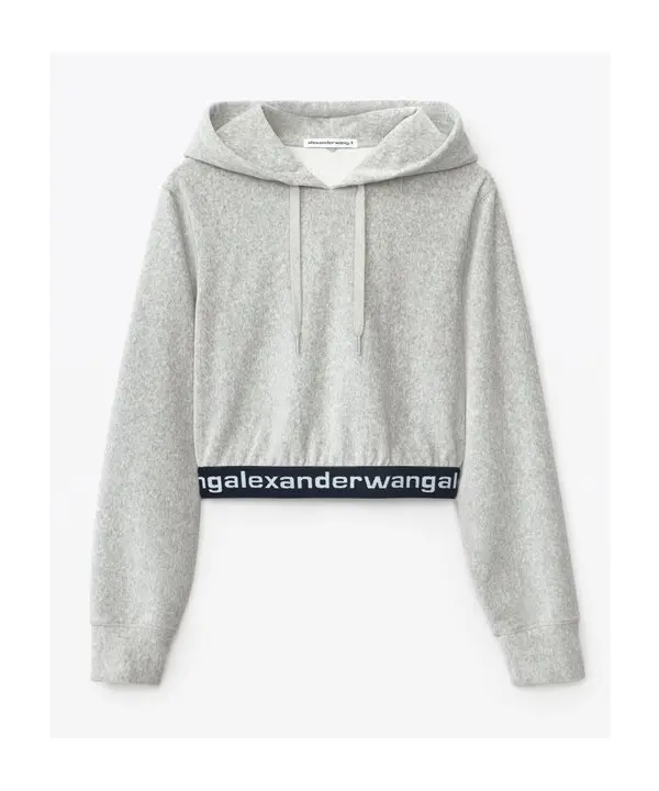 Alexander Wang Cropped Hoodie - No