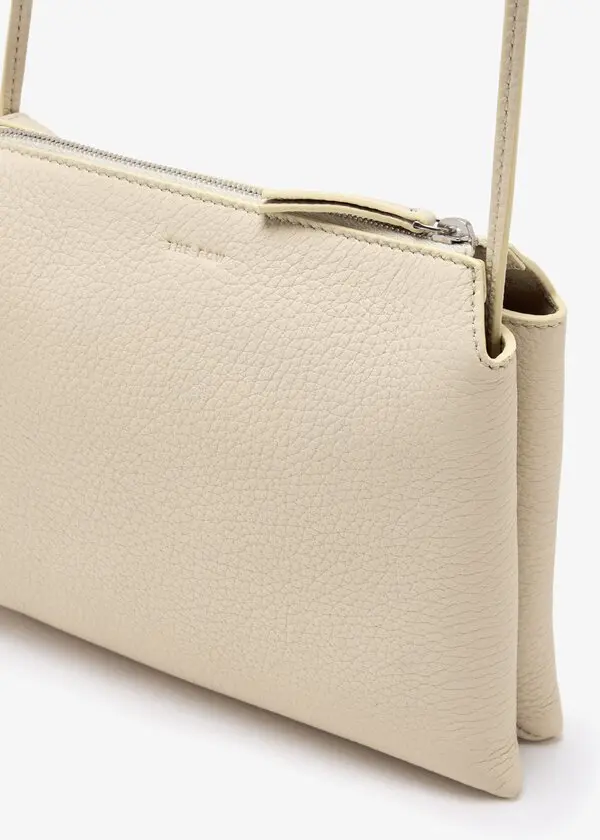 THE ROW Zipper Shoulder Bag - Cream