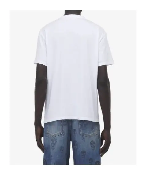 Alexander McQueen Skull Printed Crewneck T-shirt