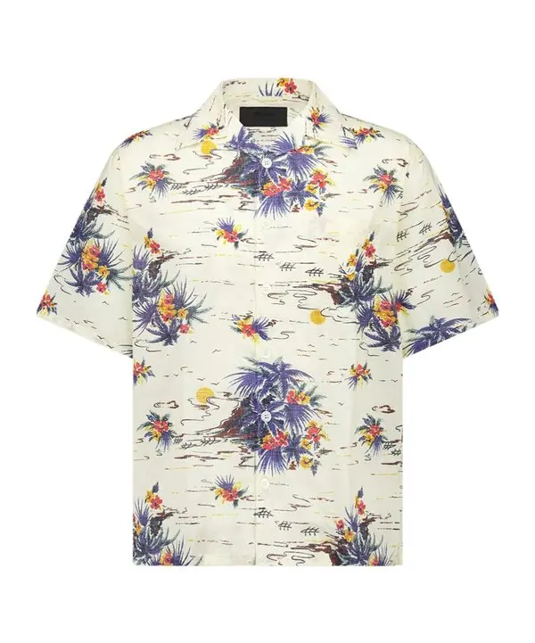 Prada Graphic Printed Short-sleeved Shirt