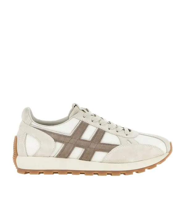 Hogan H671 Side Logo Patch Sneakers - White