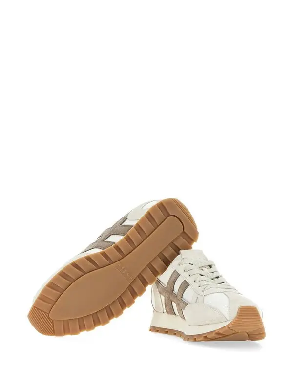 Hogan H671 Side Logo Patch Sneakers - White