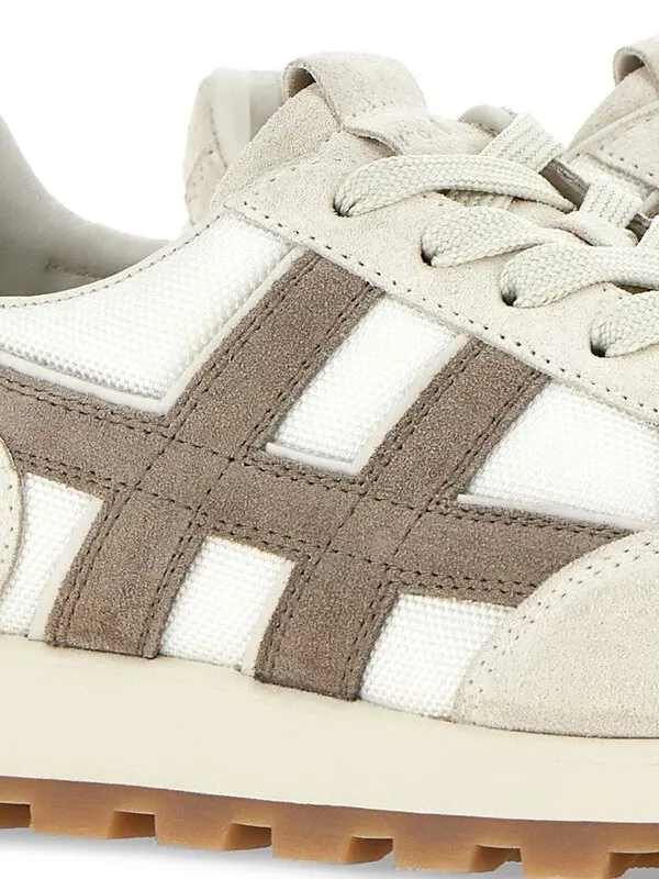 Hogan H671 Side Logo Patch Sneakers - White
