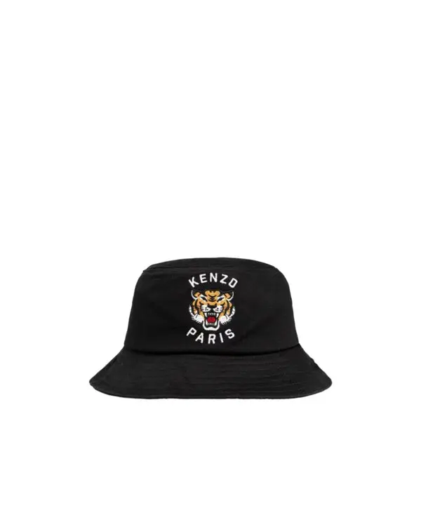 Kenzo Varsity Bucket Hat - Black