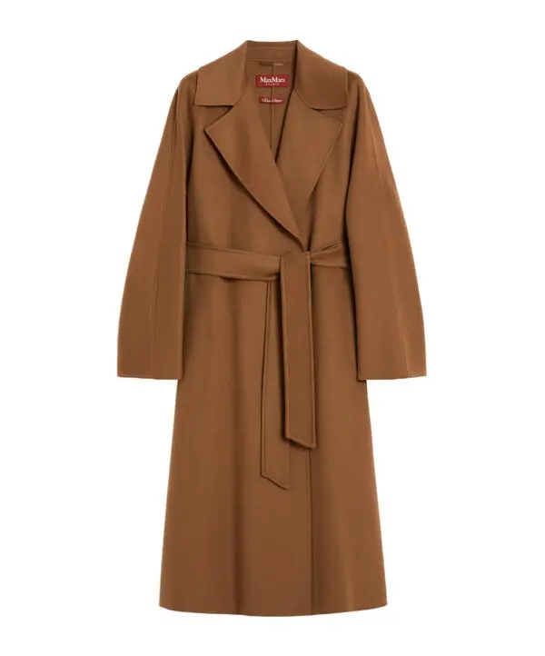Max Mara Cles Belted Coat - Hazelnut Brown