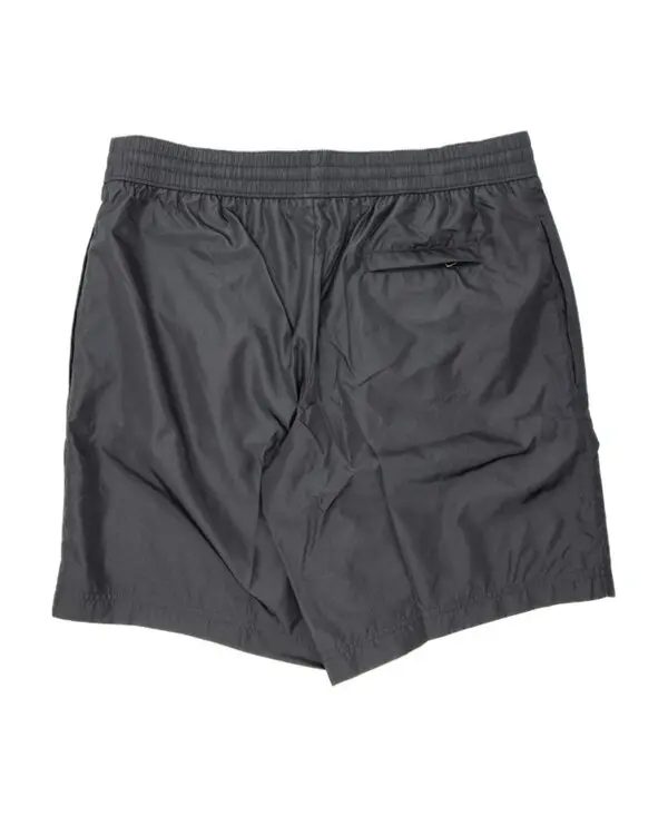 Dolce & Gabbana Drawstring Swim Shorts With Logo Detail - Black