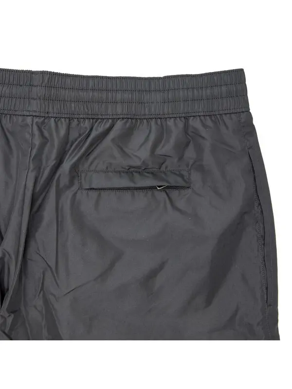 Dolce & Gabbana Drawstring Swim Shorts With Logo Detail - Black