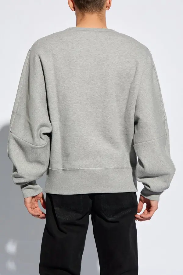Alexander McQueen Logo Embroidered Crewneck Sweatshirt