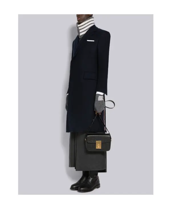 Thom Browne Pebbled Leather Camera Bag