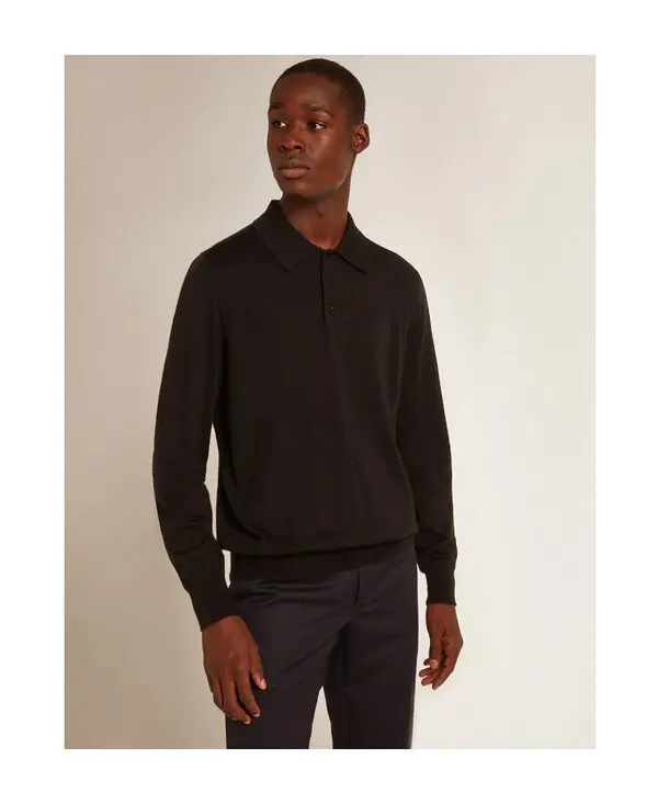 GOLDEN GOOSE Logo Patch Polo Shirt