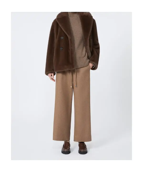 Max Mara Double-breasted Textured Jacket