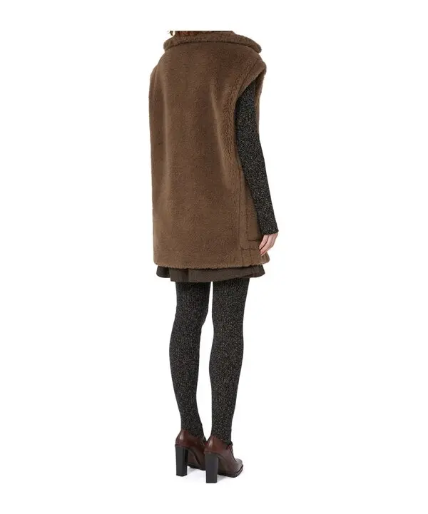 Max Mara Sleeveless Double-breasted Coat