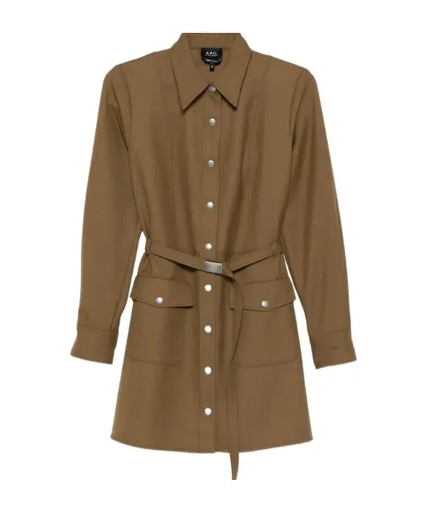 A.p.c. Belted Pocket Shirt