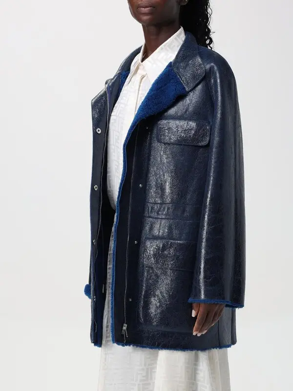 Fendi High-neck Long Sleeve Jacket