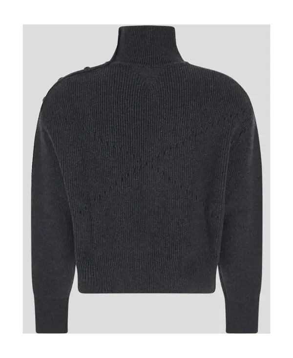 Bottega Veneta Relaxed Fit Ribbed Jumper
