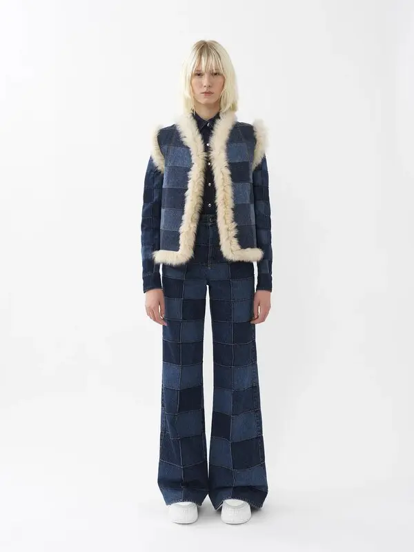 Chloé Reversible Sleeveless Jacket