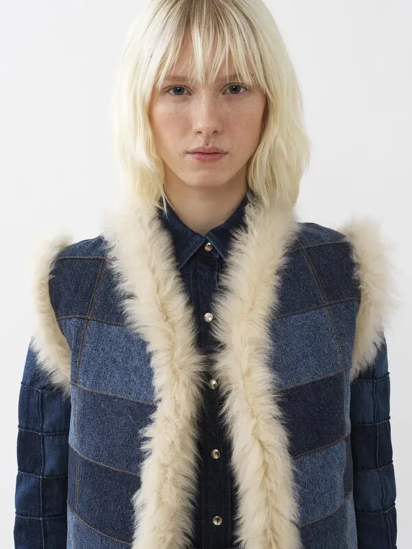 Chloé Reversible Sleeveless Jacket