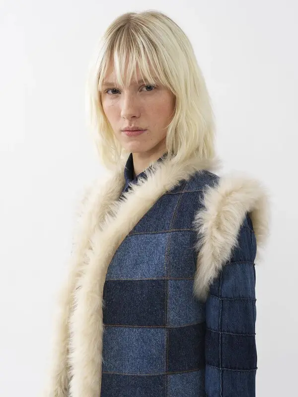 Chloé Reversible Sleeveless Jacket