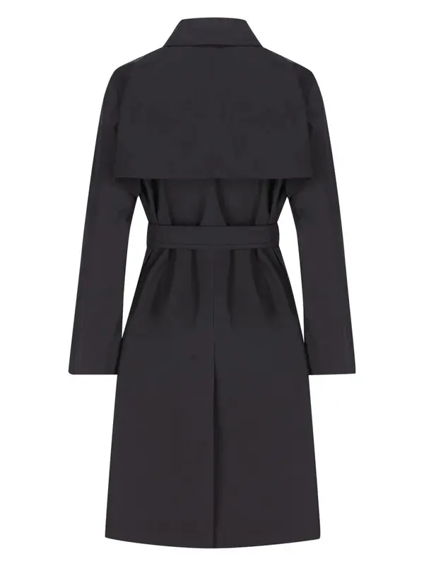Herno Belted Trench Coat - Black