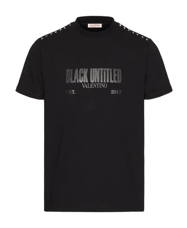 Valentino Garavani Logo Printed Crewneck T-shirt