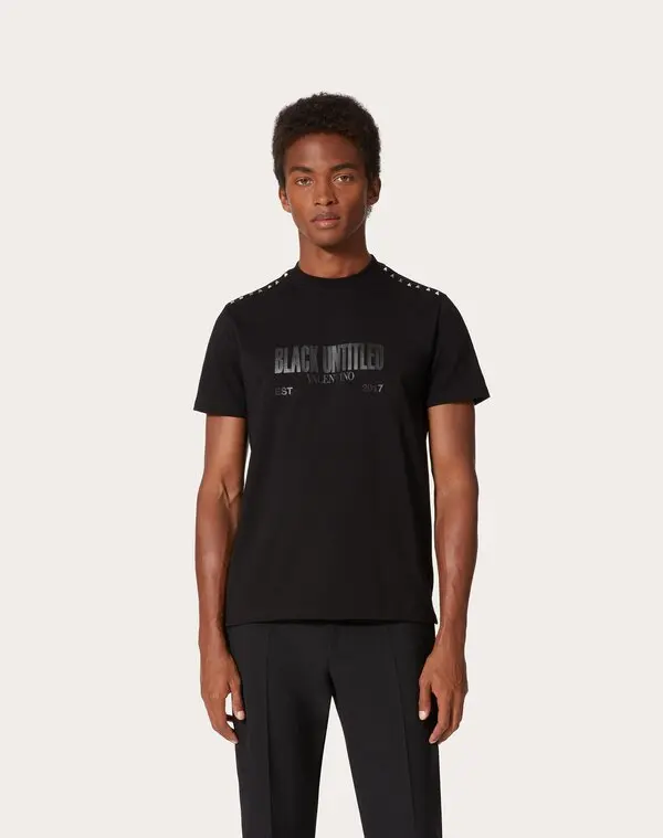 Valentino Garavani Logo Printed Crewneck T-shirt