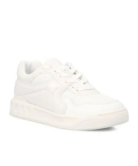 Valentino Garavani One Stud Lace-up Sneakers - White