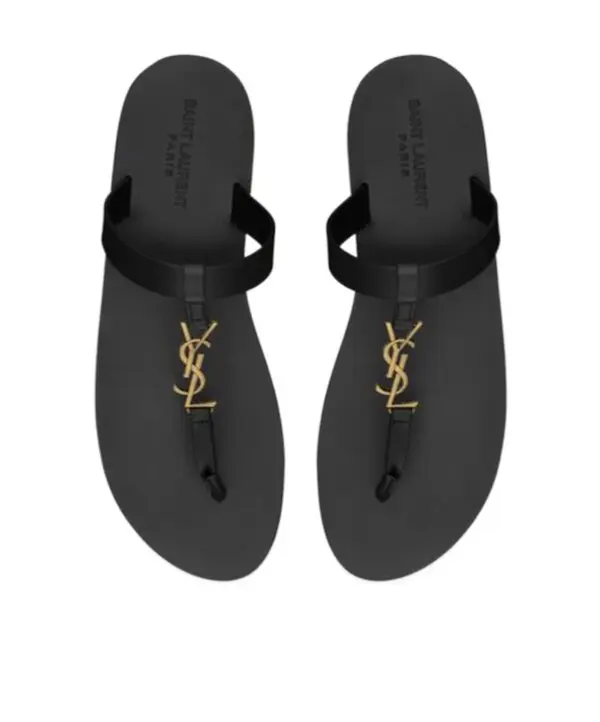 Saint Laurent Cassandre Logo Plaque Slides