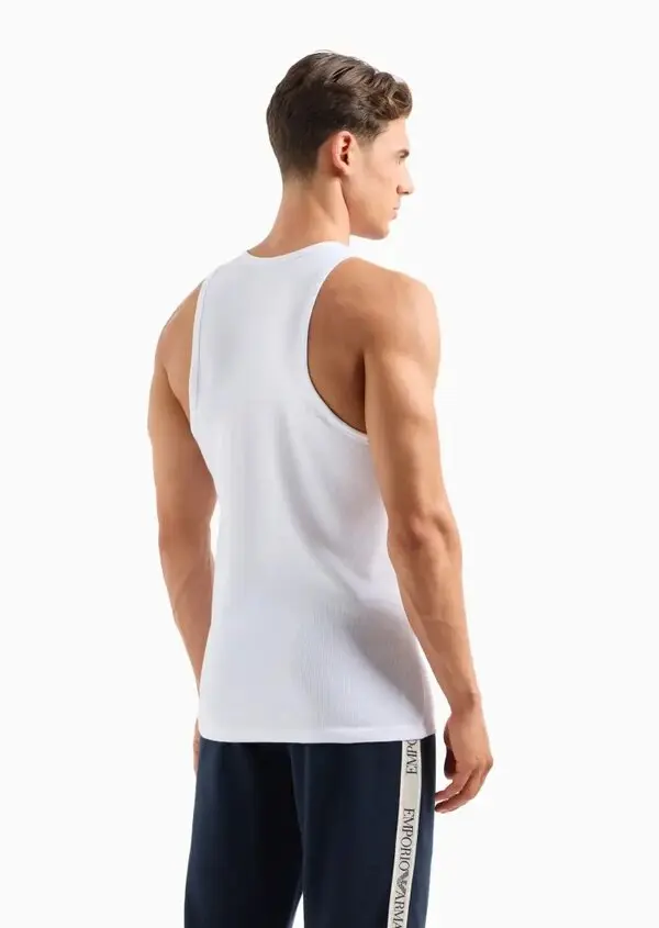 Emporio Armani Eagle Label Patch Vest