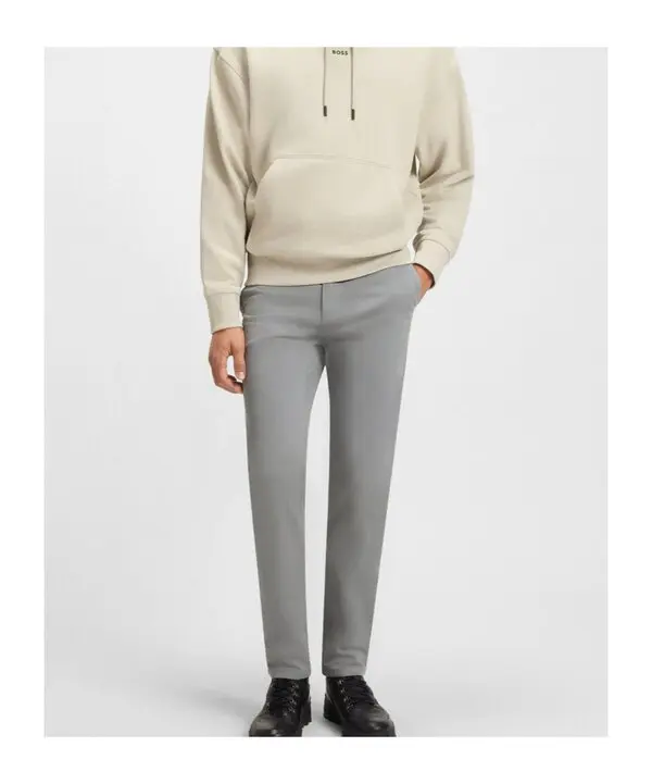 Hugo Boss Casual Trousers With Belt Loops