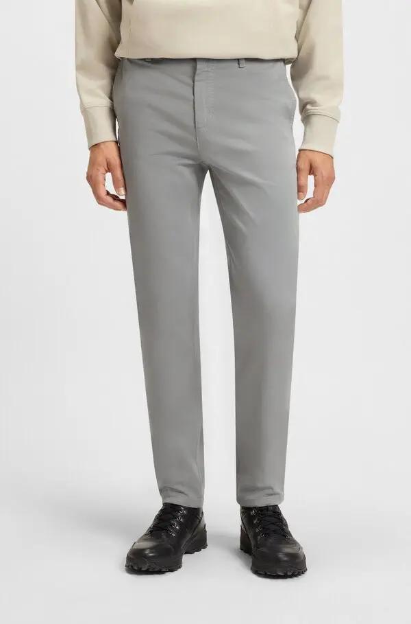 Hugo Boss Casual Trousers With Belt Loops