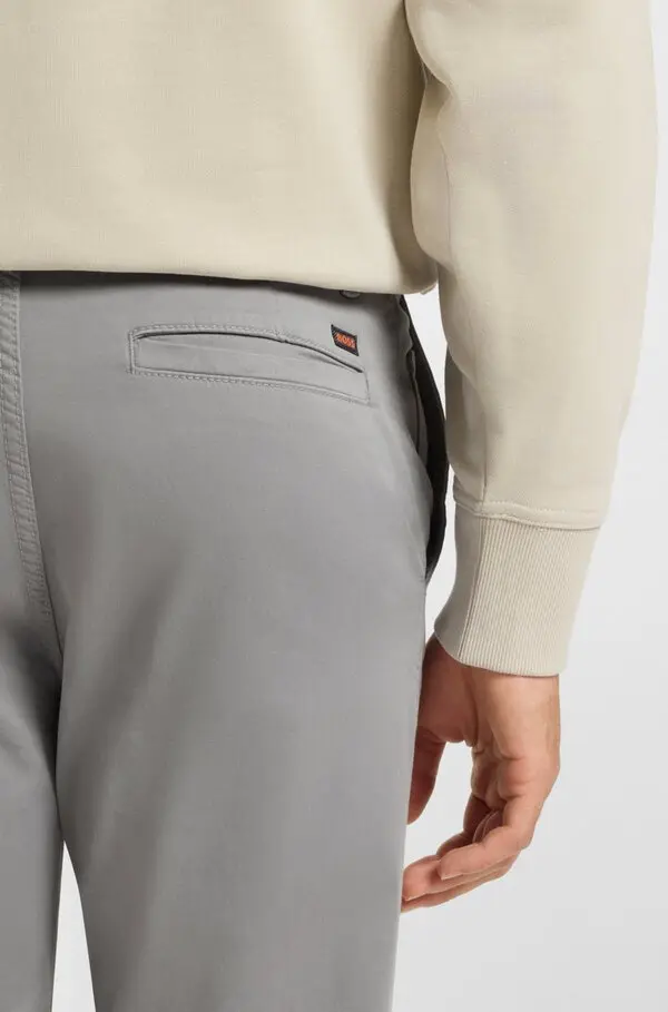 Hugo Boss Casual Trousers With Belt Loops