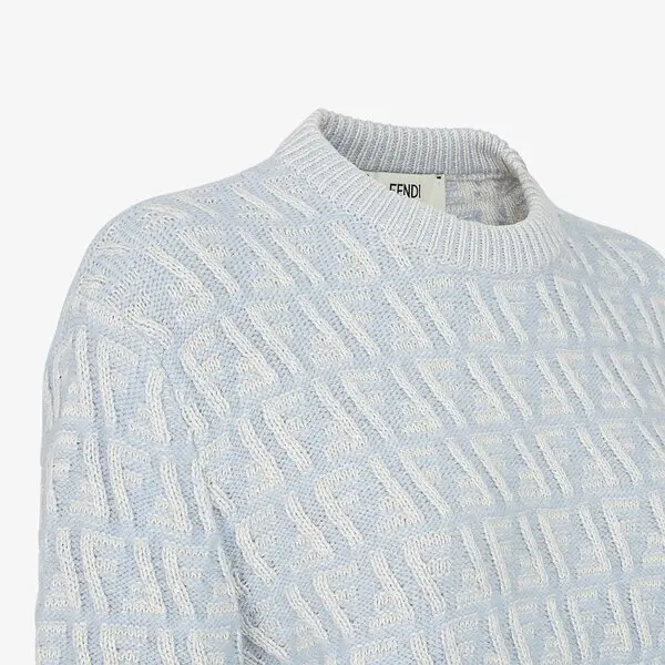 Fendi Monogrammed Crewneck Knit Sweater