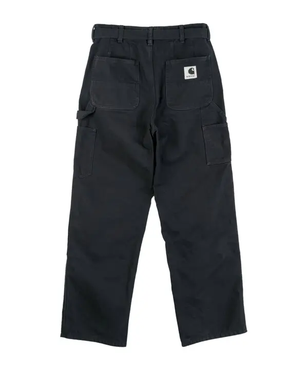 Sacai X Carhartt Wip Logo Patch Belted Pants