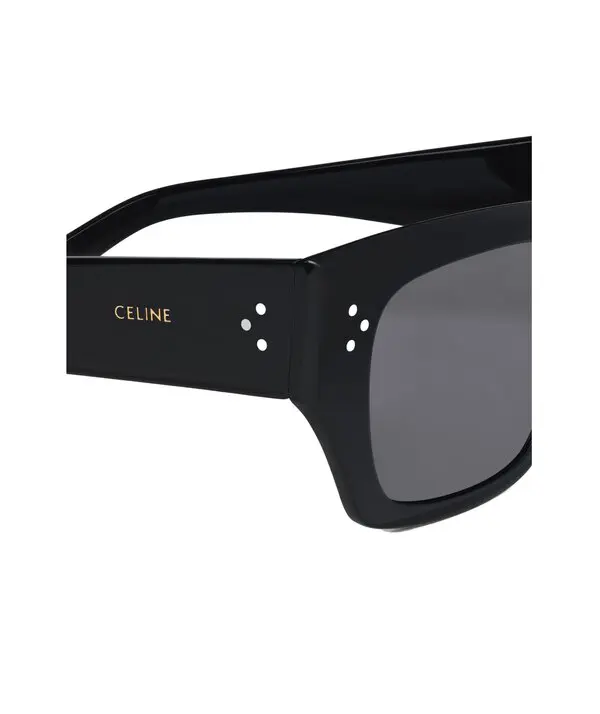 Celine Frame 55 Sunglasses In Acetate - Black