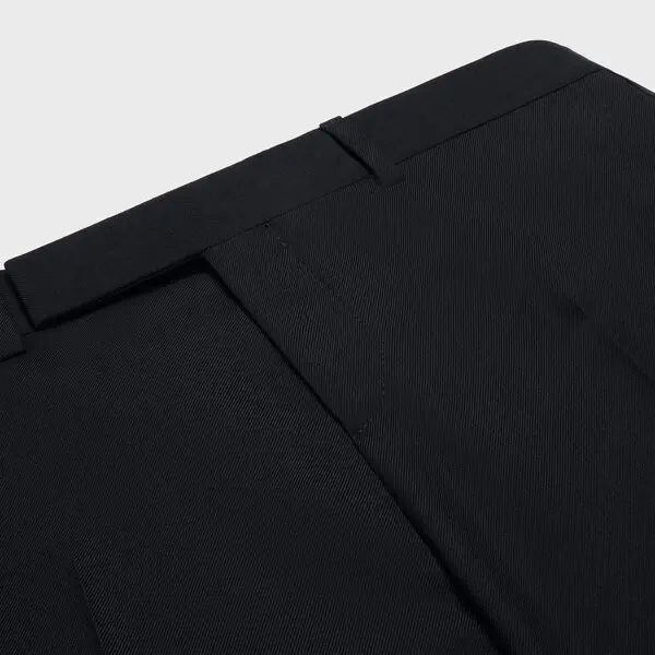 Celine Dylan Tuxedo Pants In Mohair And Silk