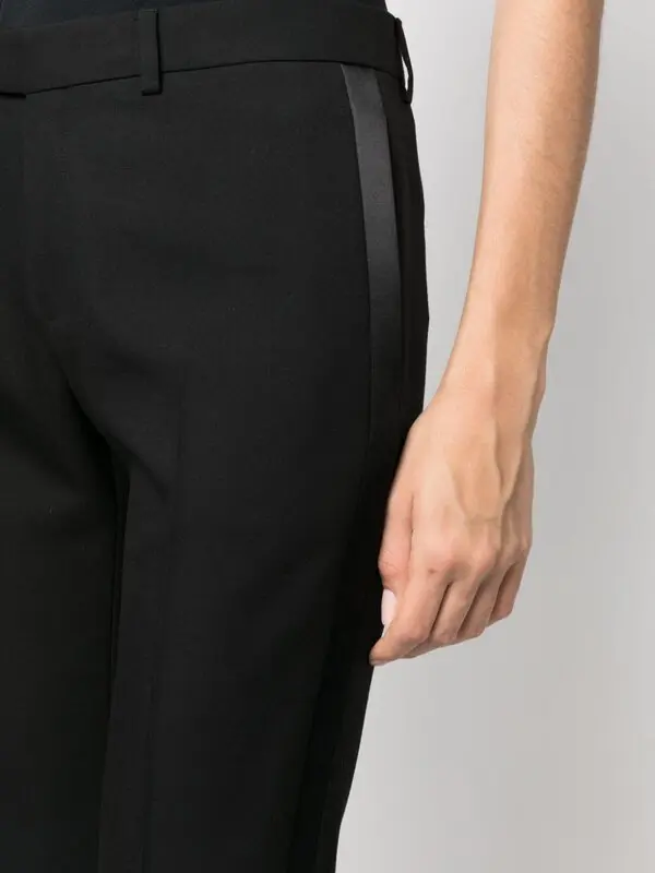 Celine Dylan Tuxedo Pants In Mohair And Silk