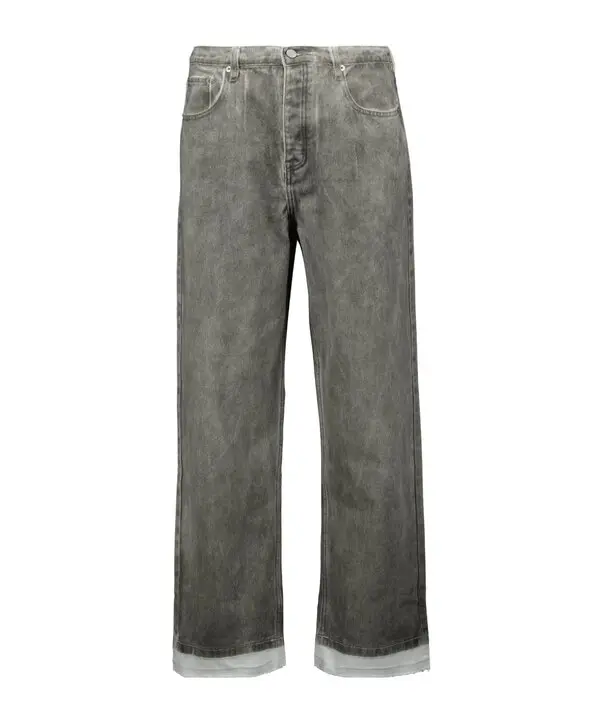 IRO PARIS Celim Wide-leg Washed Jeans