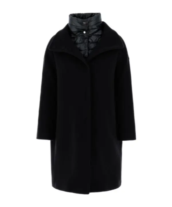 Herno Quilted Down Jacket With High Neck