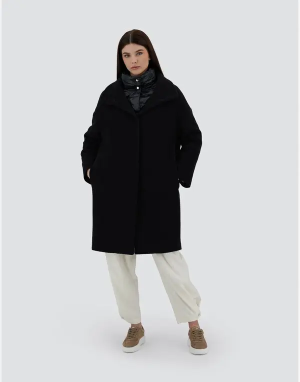 Herno Quilted Down Jacket With High Neck