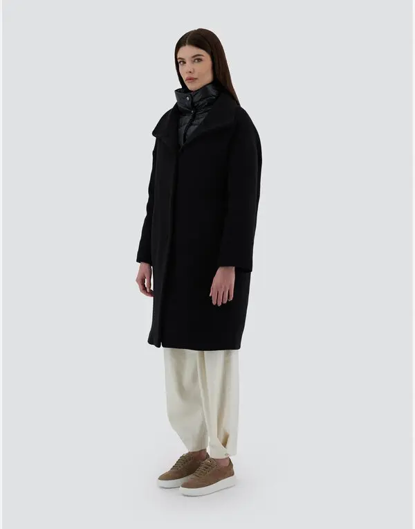 Herno Quilted Down Jacket With High Neck