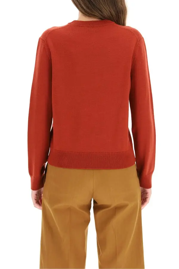 Kenzo Embroidered Logo Crew Neck Jumper