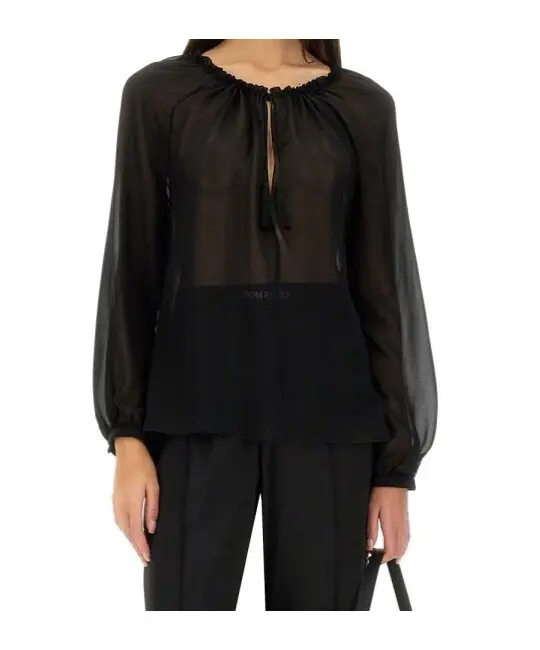 TOM FORD Gathered Top