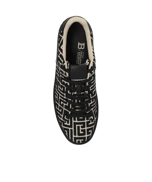 Balmain B Court Low-top Sneakers - Black
