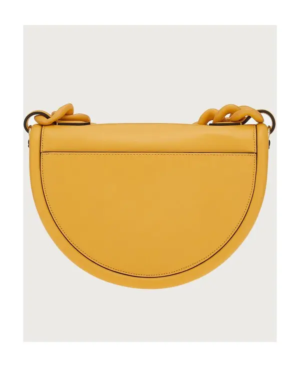 FERRAGAMO Gancini Shoulder Bag - Yellow